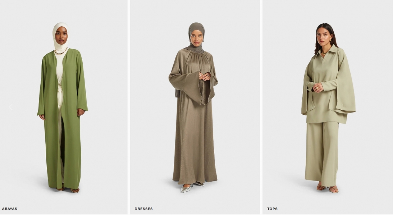 Grote belangstelling voor pop-upwinkel modest fashion van Nada Merrachi ...