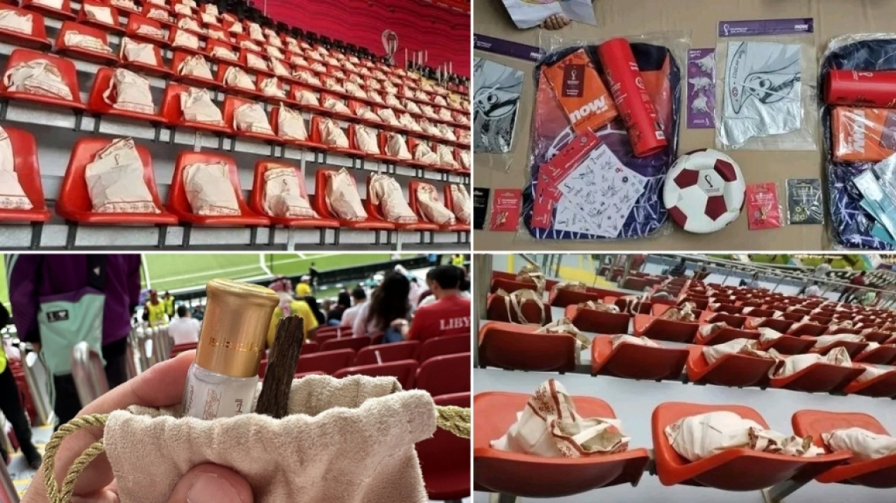 Qatar trakteert WK-fans op cadeaus tijdens openingsceremonie WK ... Qatar trakteert WK-fans op cadeaus tijdens openingsceremonie WK ...