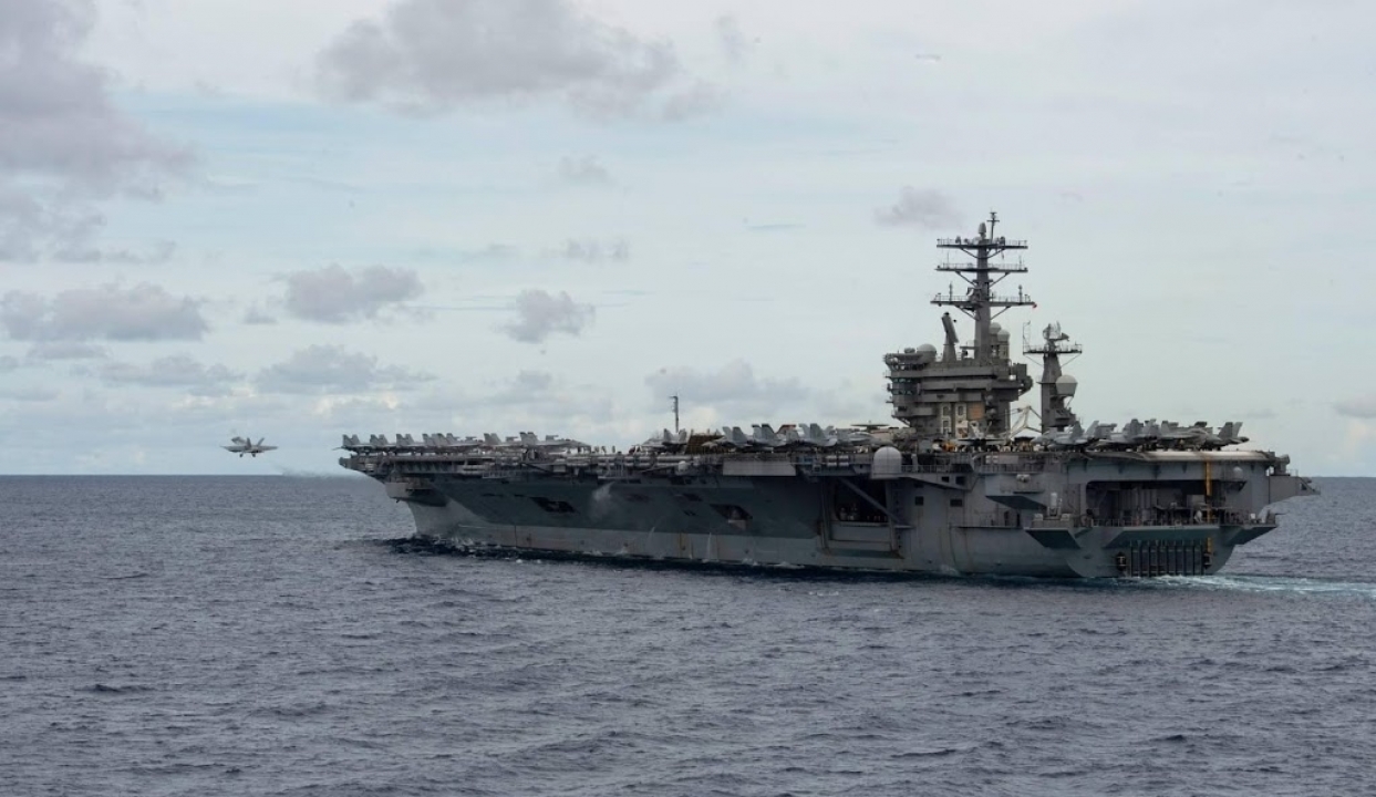 VS trekken vliegdekschip terug te midden van spanningen met Iran ...