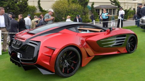 Marokko bouwt en pronkt met extreem krachtige sportauto | Marokko Nieuws