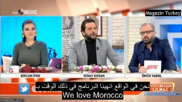 Turkse presentatrice zegt sorry tegen Marokkanen (video) | Marokko Nieuws